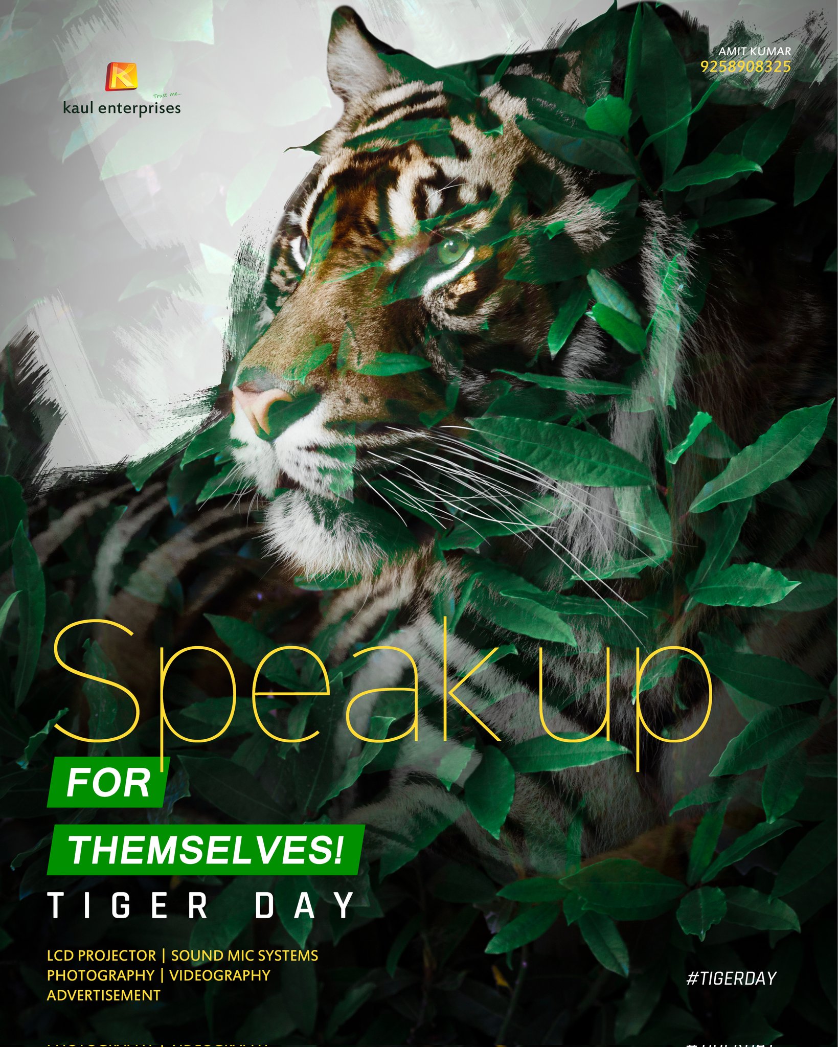 Kaul Enterprises on Twitter: "Design #tigerday2021 #postoftheday # ...
