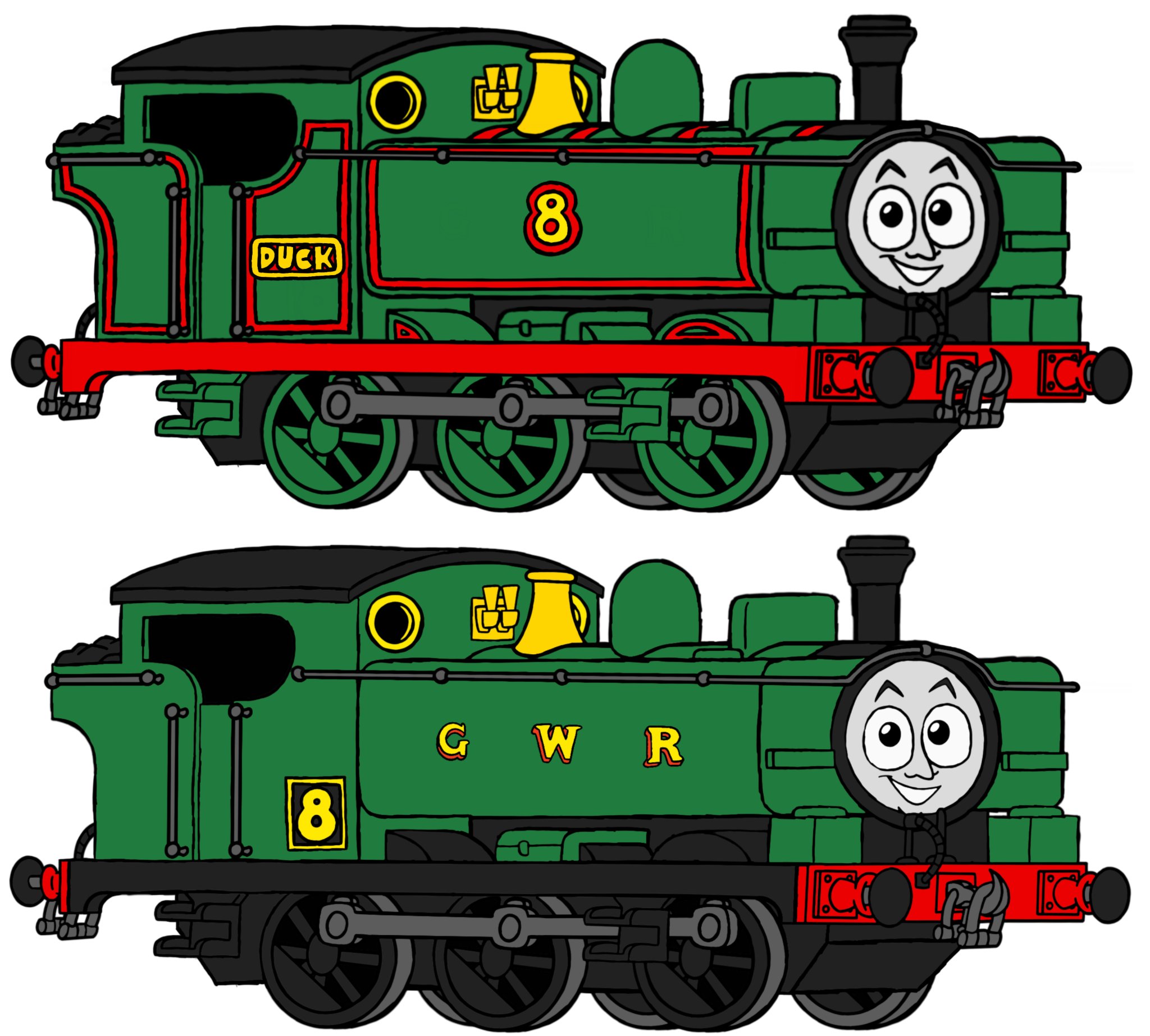 Duck The Great Western Engine