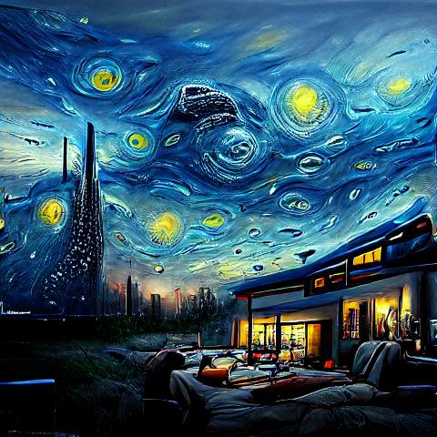 Night Paintings Realistic
