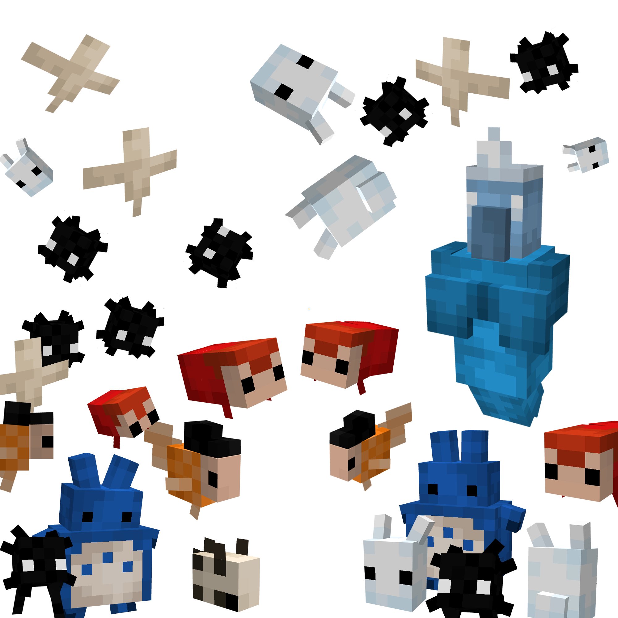 Minecraft Papercraft Iron Armor