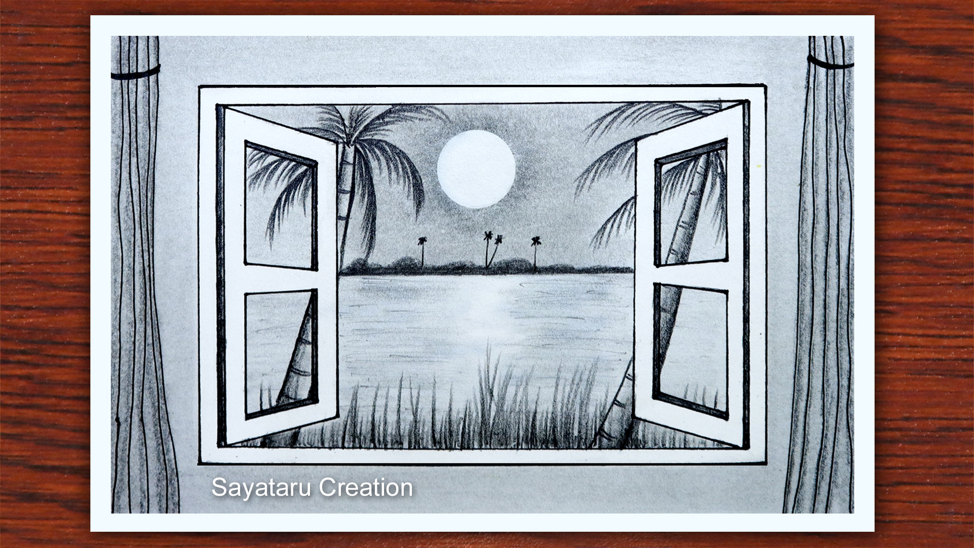 Window View Drawing