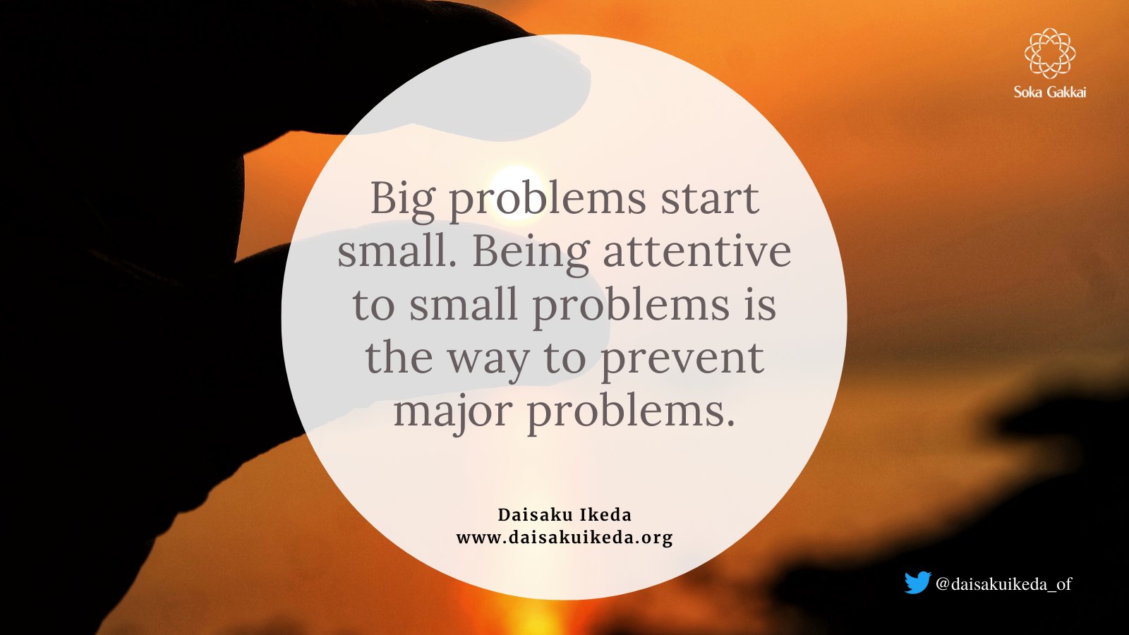 Small Issues Quotes If World Problems Feel Too Big To Tackle, Think