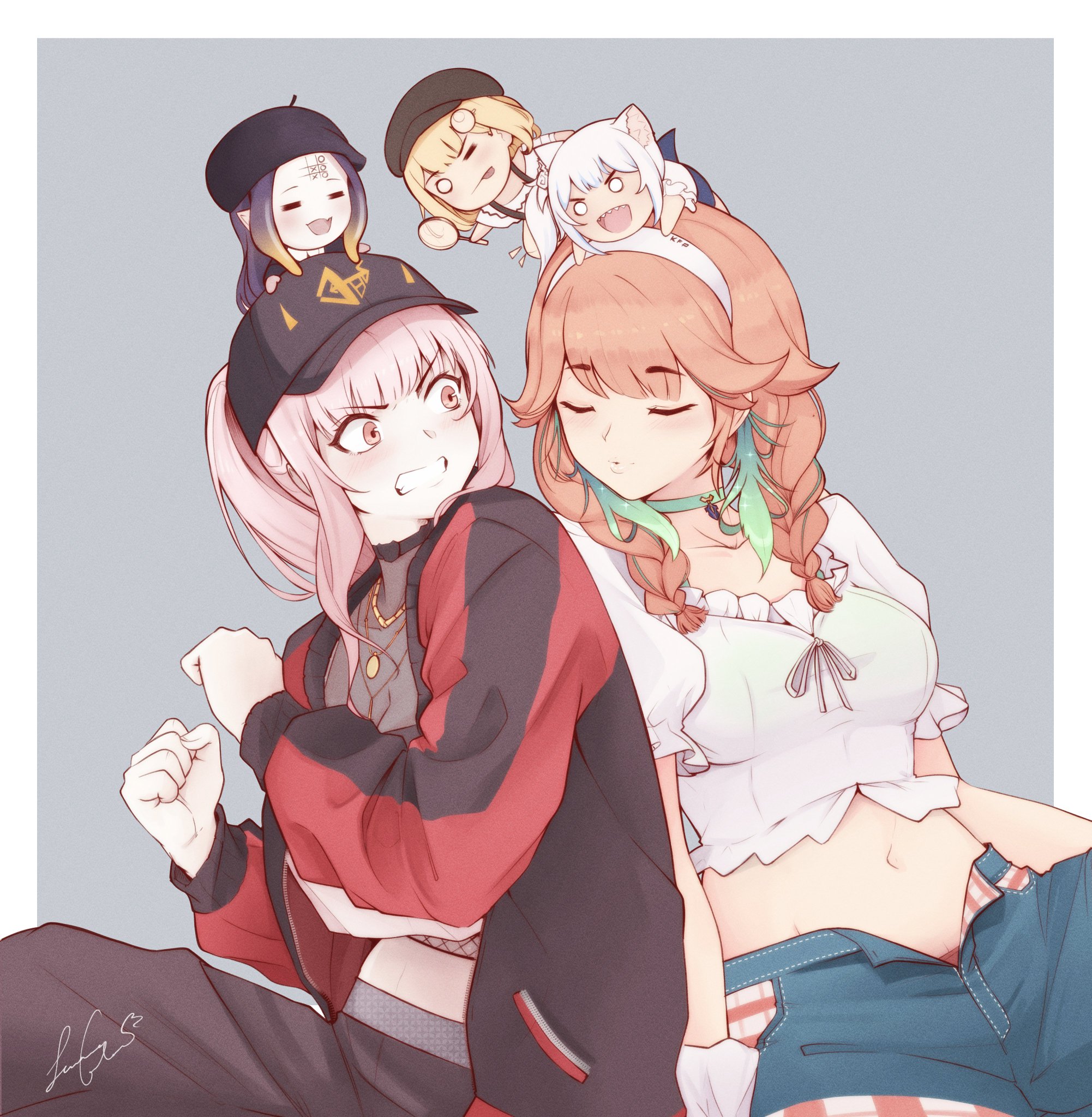 Sena | Commissions Closed ☕ on Twitter: "Kissy Kissy!!! 💀🐦 #callillust #artsofashes #TAKAMORI ...