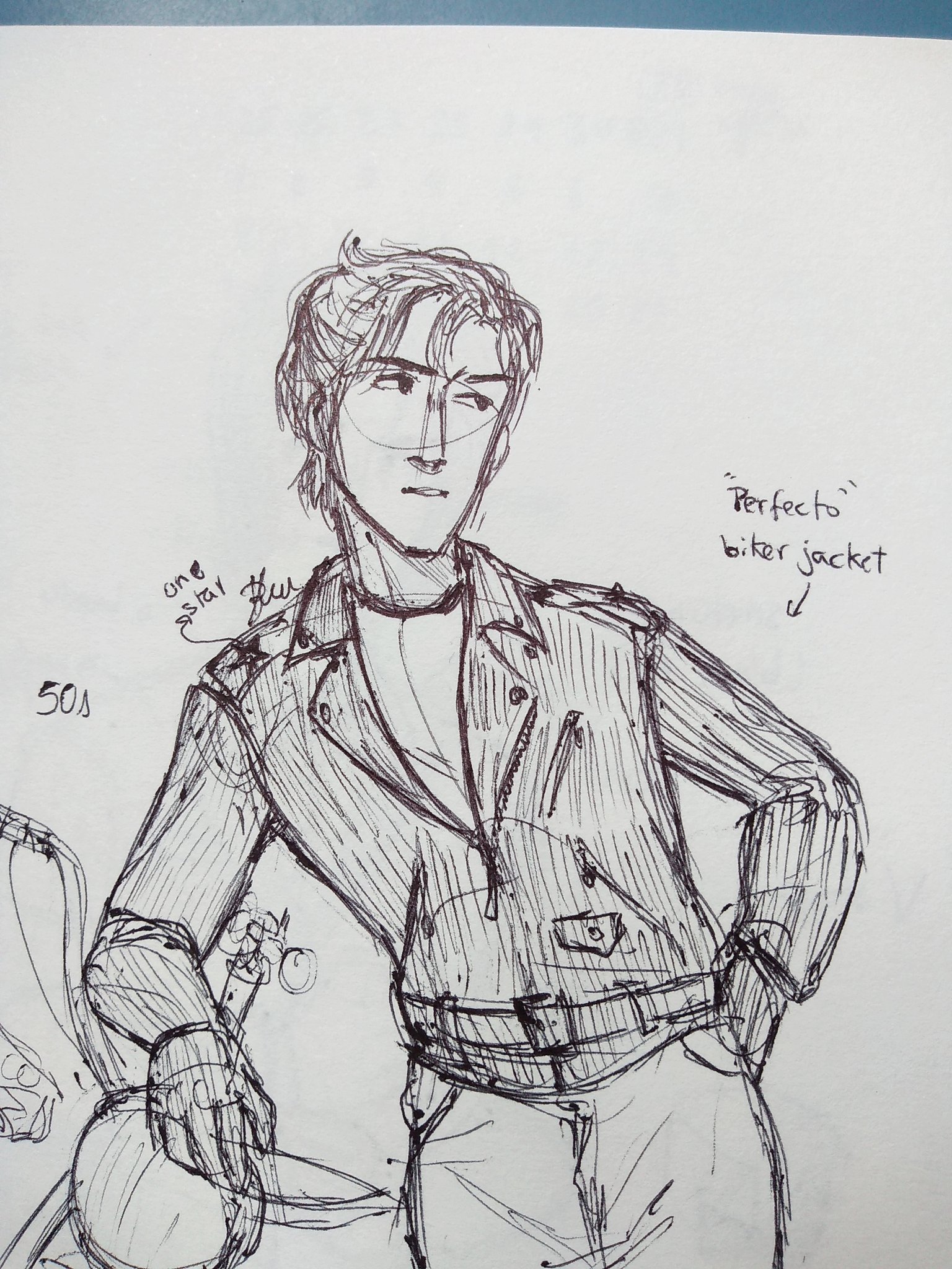 The Outsiders Dally Drawing