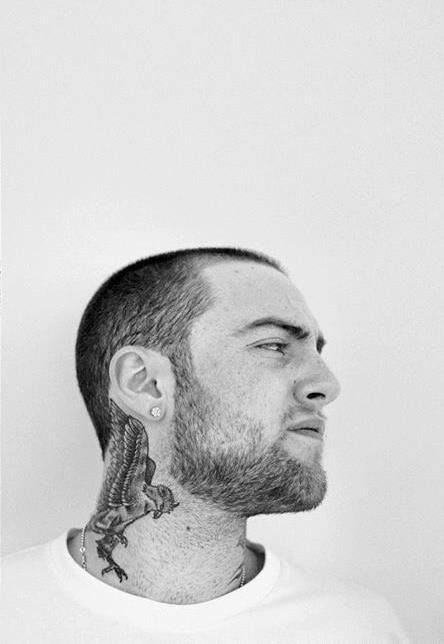 Mac Miller Black And White