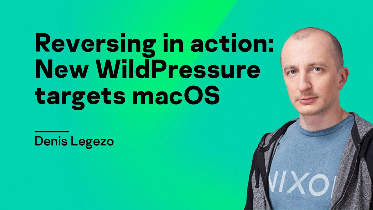 Kaspersky on Twitter: "In our Targeted Malware Reverse Engineering training, Denis Lagezo ...