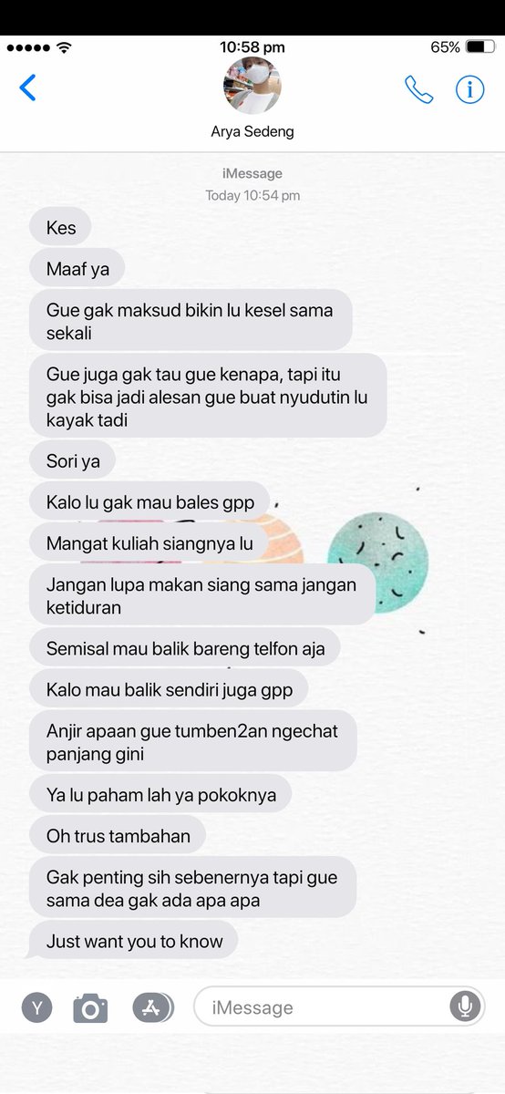 pyon in denial / MERUNA UPDATE 📌 on Twitter: "ㅡ 63. Justru karena lo cantik…