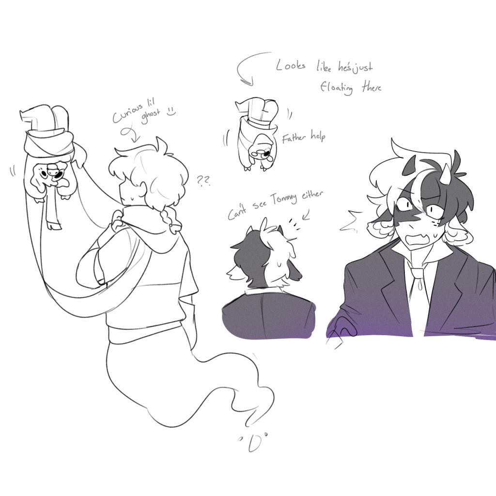 「PhanTommy doodles #tommyinnitfanart #ranboofanart #tubbofana」Aubreyの漫画