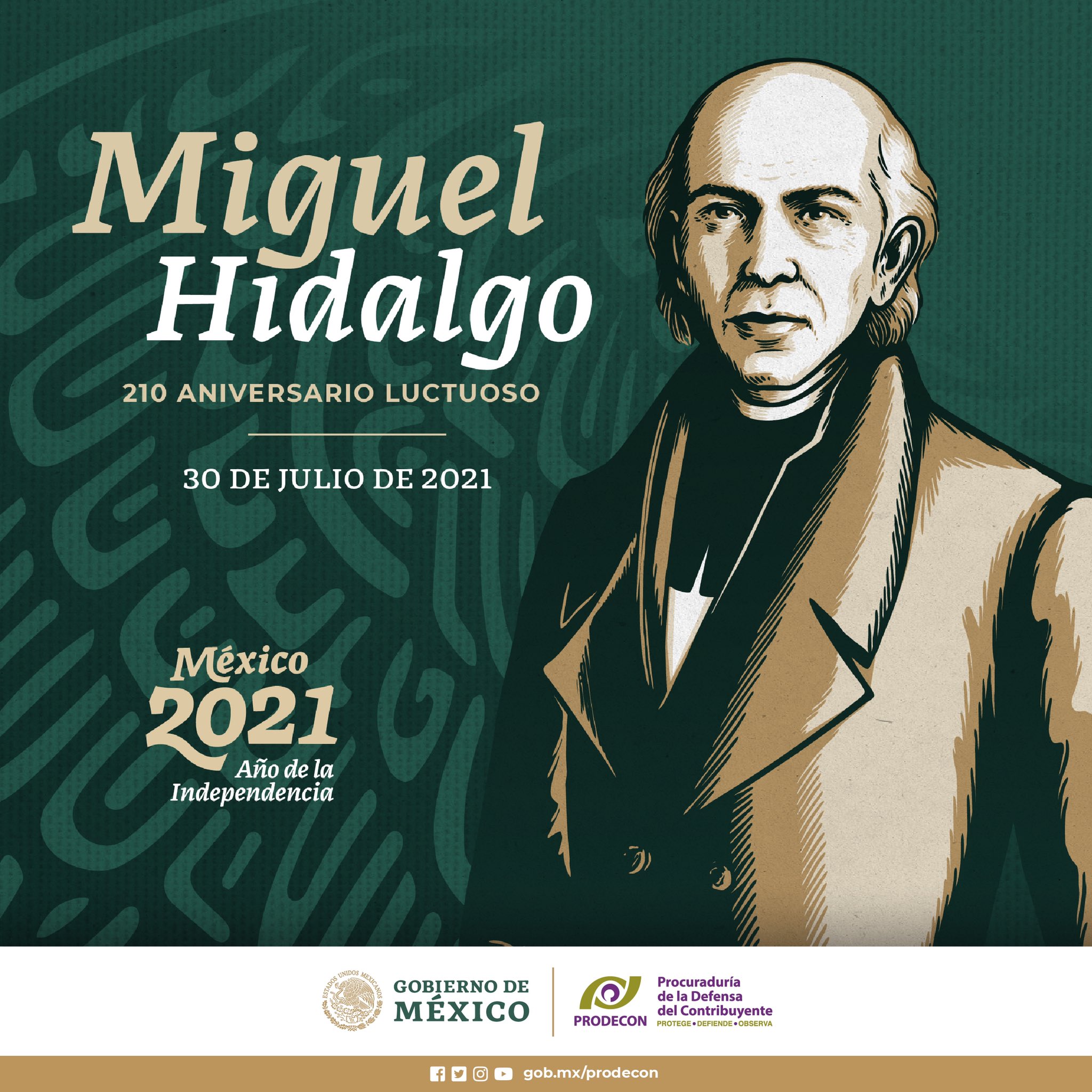 Prodecon México On Twitter Hoy Conmemoramos El Aniversario Luctuoso