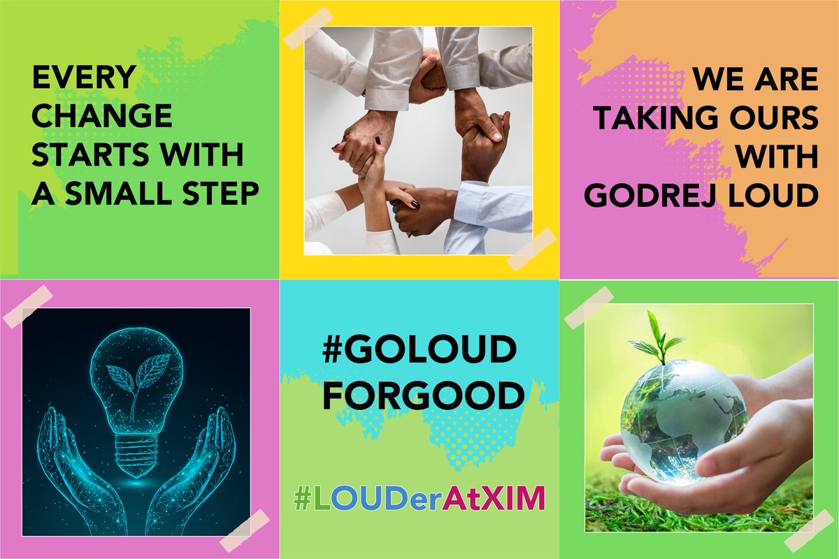 Xavier Institute of Management on Twitter: "With Godrej LOUD we stand today With Godrej LOUD we ...