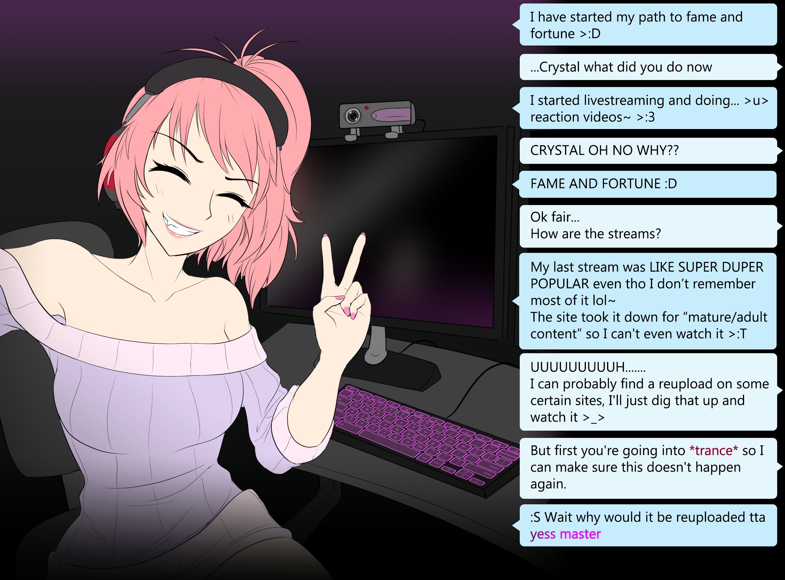 Zko On Twitter Crystal Tries Doing Reaction Streams Shoutout To All