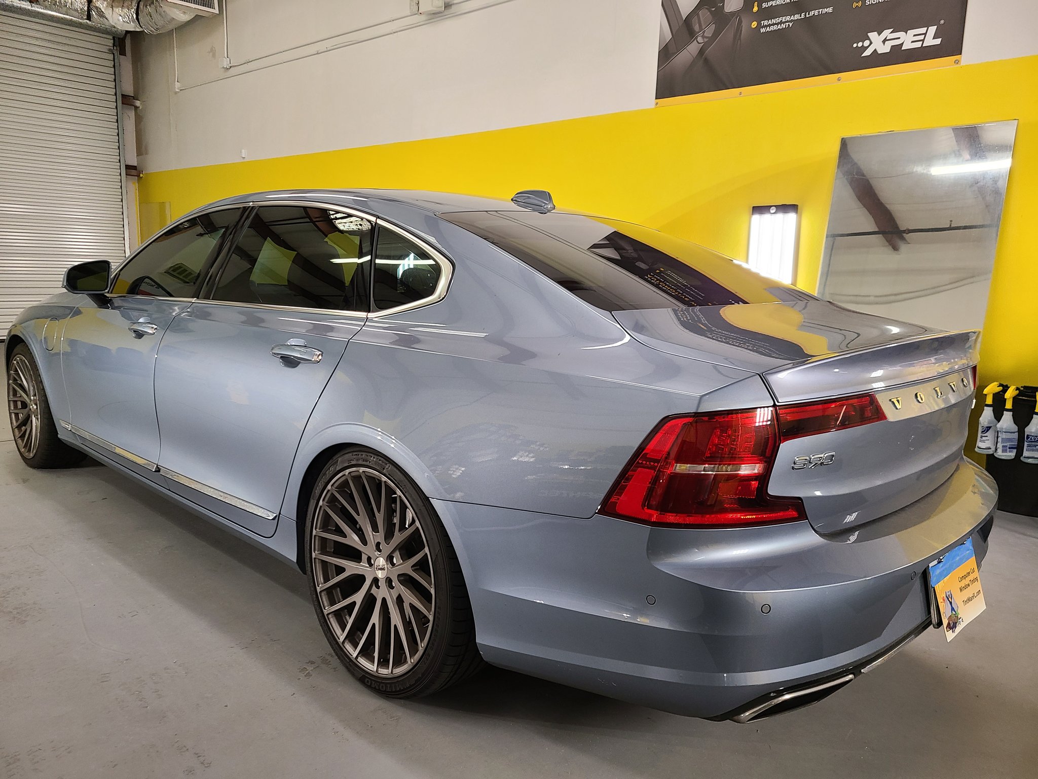 Tint Man FL on Twitter: "Volvo S90 T8 https://t.co/RWqXOTBe1L Xpel XR Black Ceramic Window Film ...
