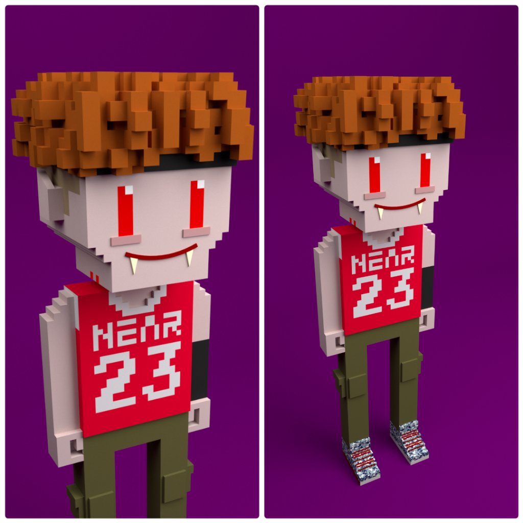 NEARBits NFT (nearbits.near) on Twitter: "F(r)iend #0009 Minted on @mintbase Link: https://t.co ...