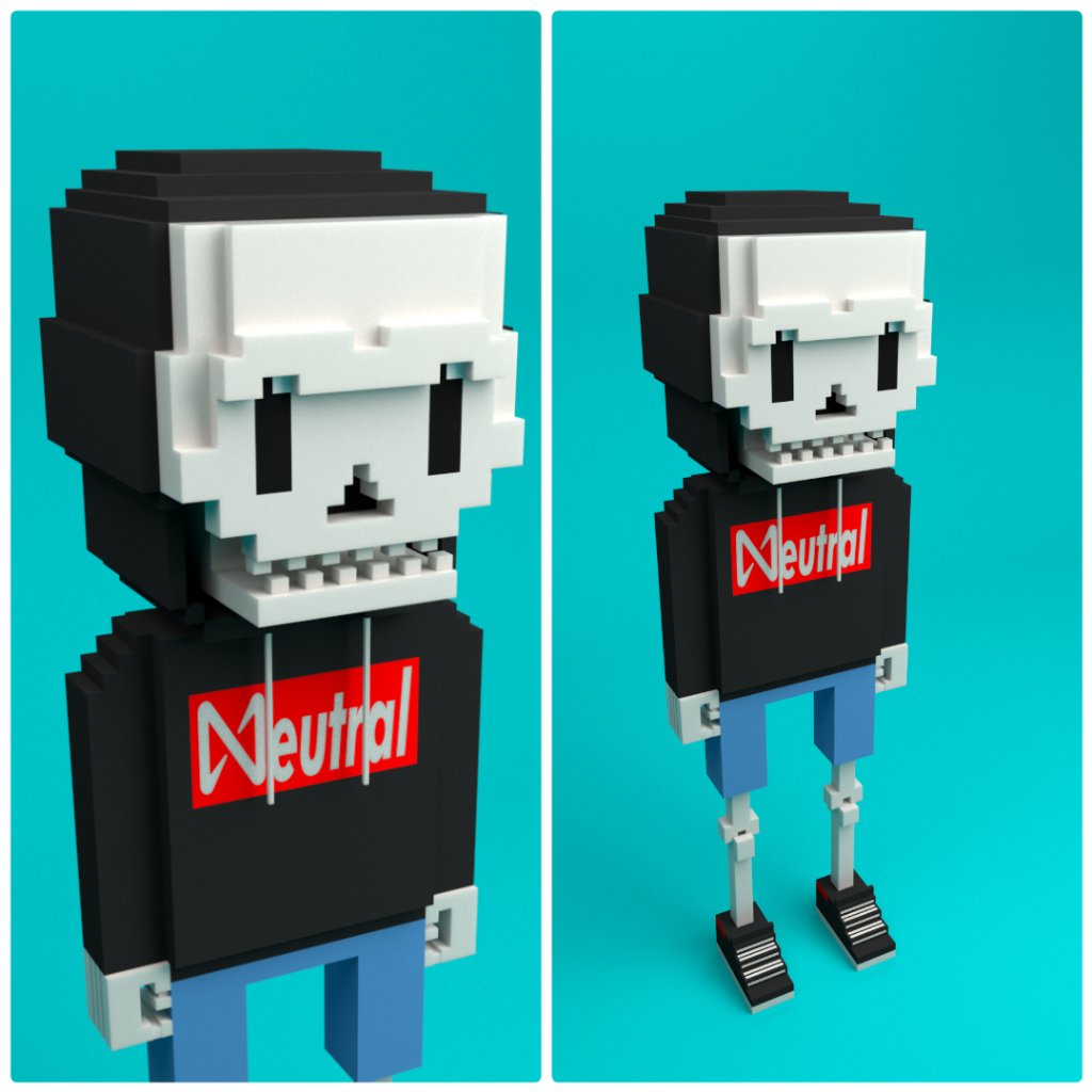 NEARBits NFT (nearbits.near) on Twitter: "F(r)iend #0009 Minted on @mintbase Link: https://t.co ...