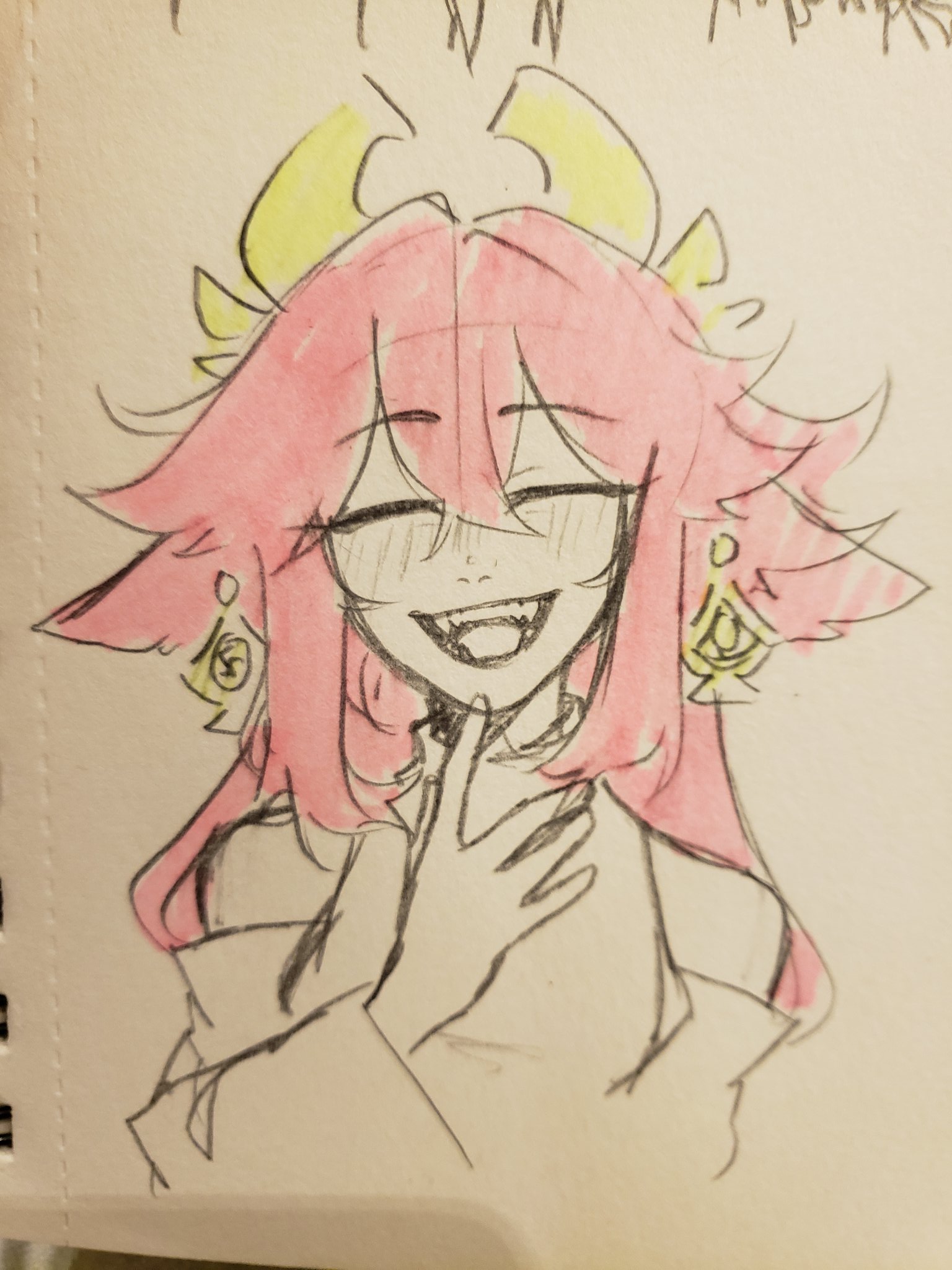 Lin/Nini 🐀🎃 @ SLOTS FULL on Twitter: "Anatomy is a little whack but I can't stop thinking about ...