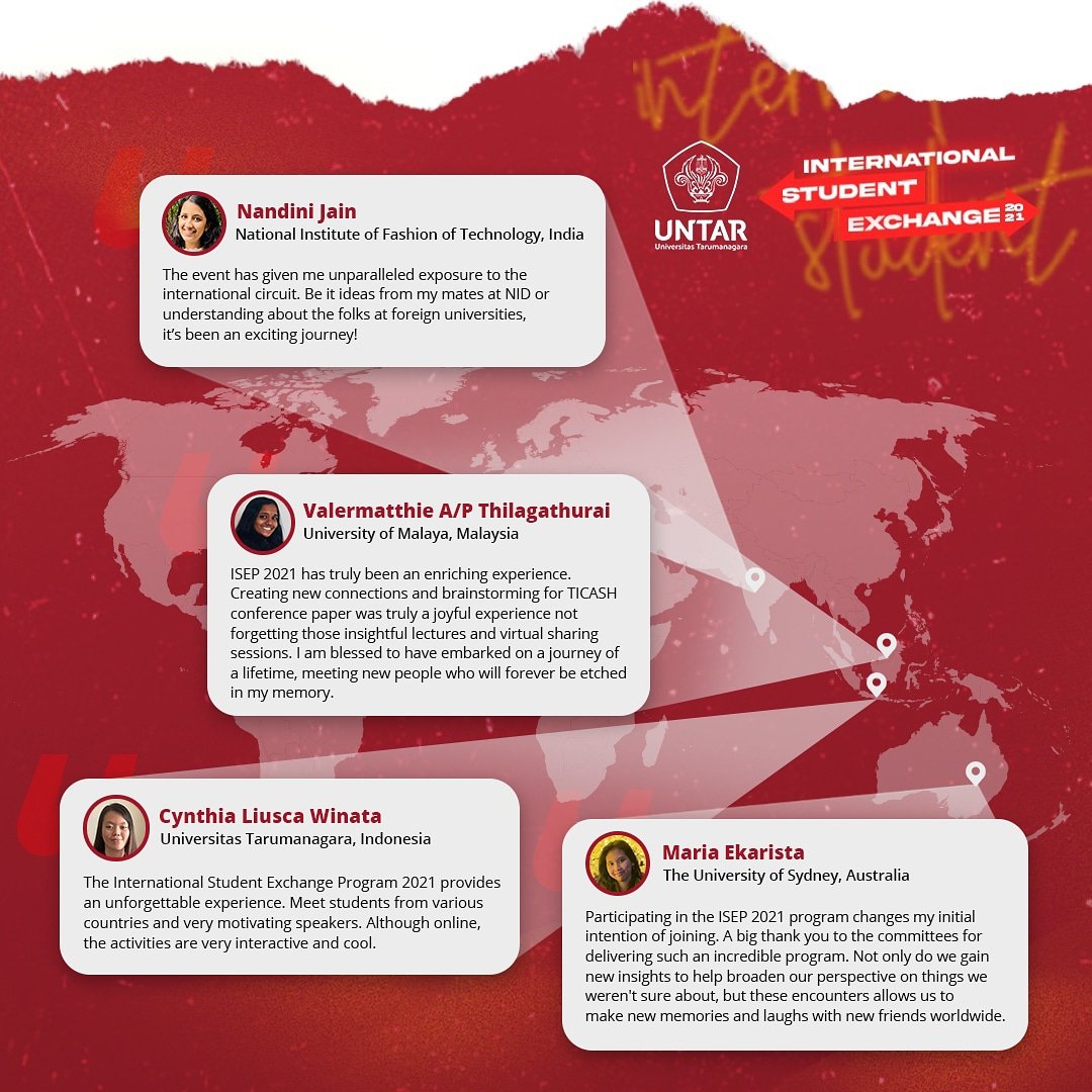 Universitas Tarumanagara on Twitter: "ISEP 2021 ended amazingly! We would like to thank all ...