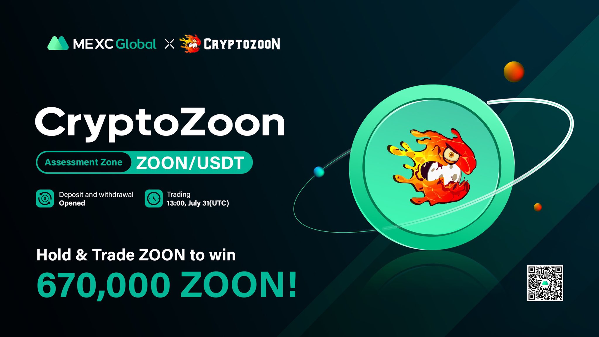 MEXC Global on Twitter: "MEXC will list $ZOON @CryptoZoonBSC in the Assessment Zone under ZOON ...