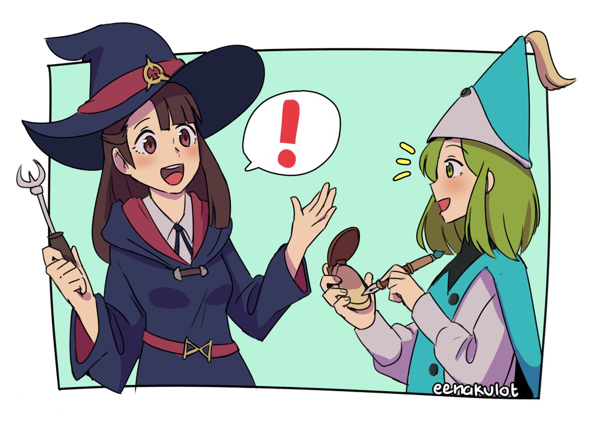 「Witch meeting I have a feeling they'd be good friends :> #」𝙚𝙚𝙣𝙖 VGEN ...