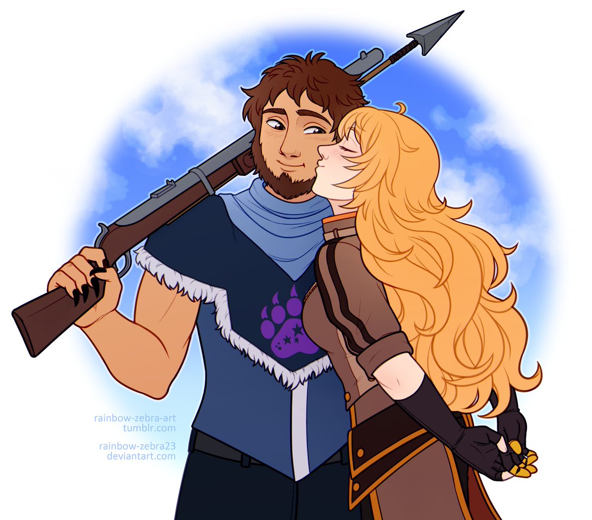 Rwby Blake Faunus Fan Art