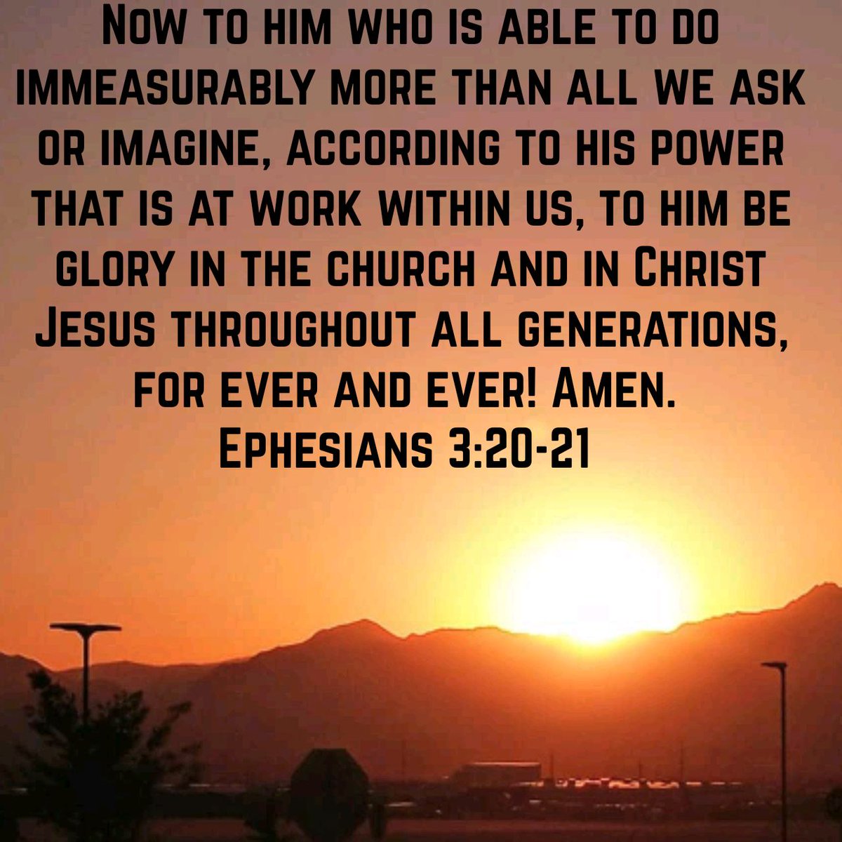 Ephesians 3 20 Niv