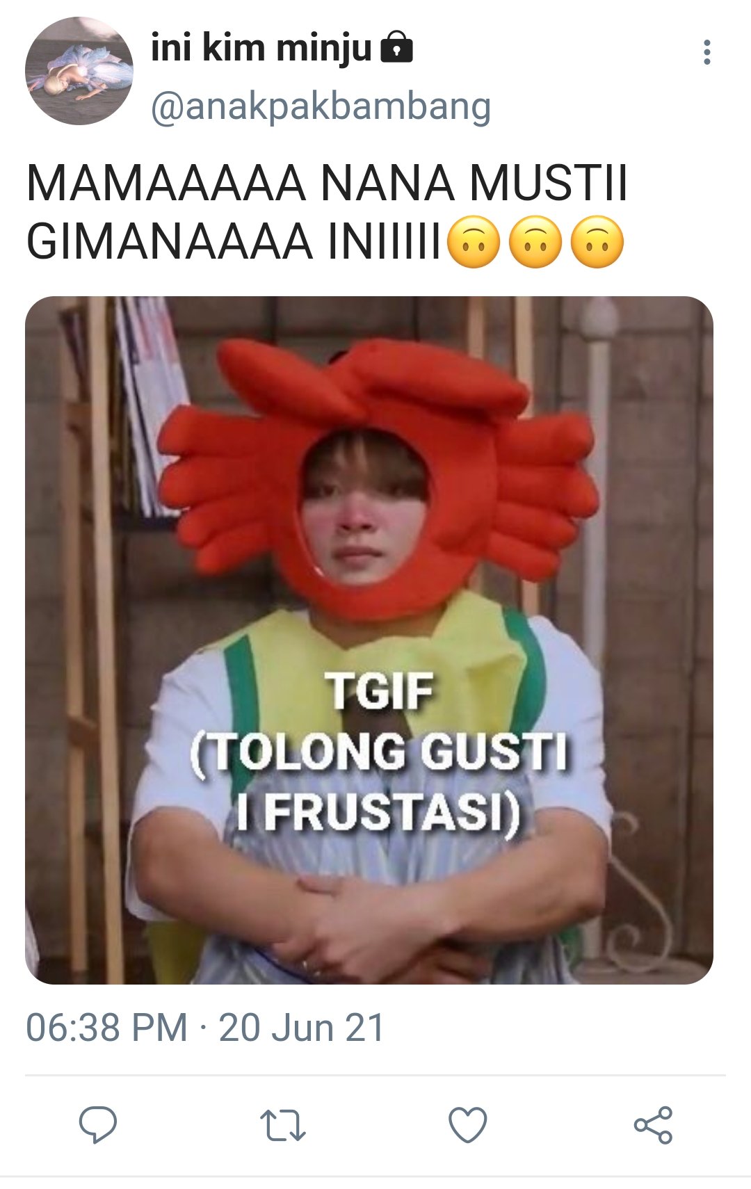 Shasha The Sheep on Twitter: "- e n a m b e l a s sebenarnya baper https://t.co/wQfKm662k9 ...