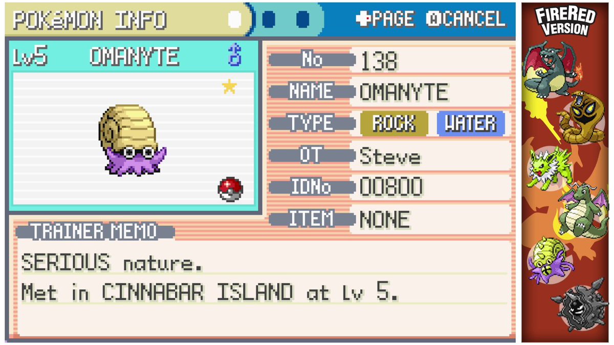 Shiny Pokemon Sprites Fire Red