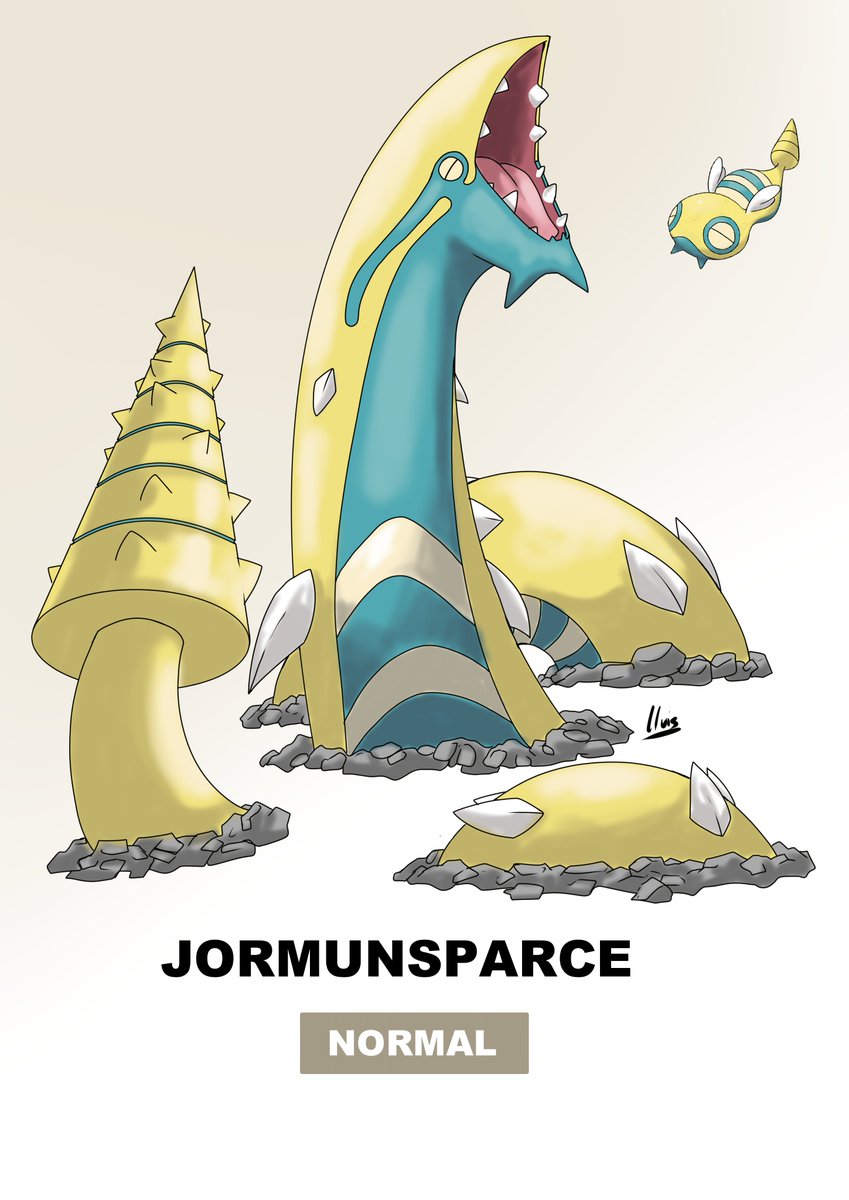 Pokemon Dunsparce Evolution