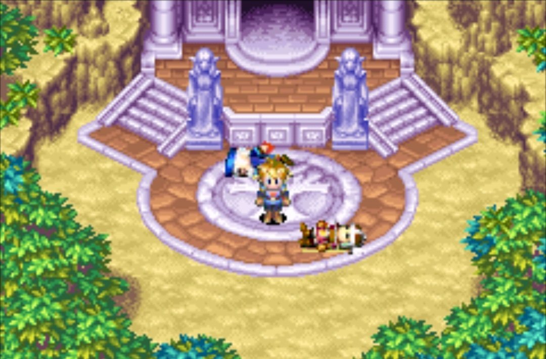 Golden Sun Battle Background