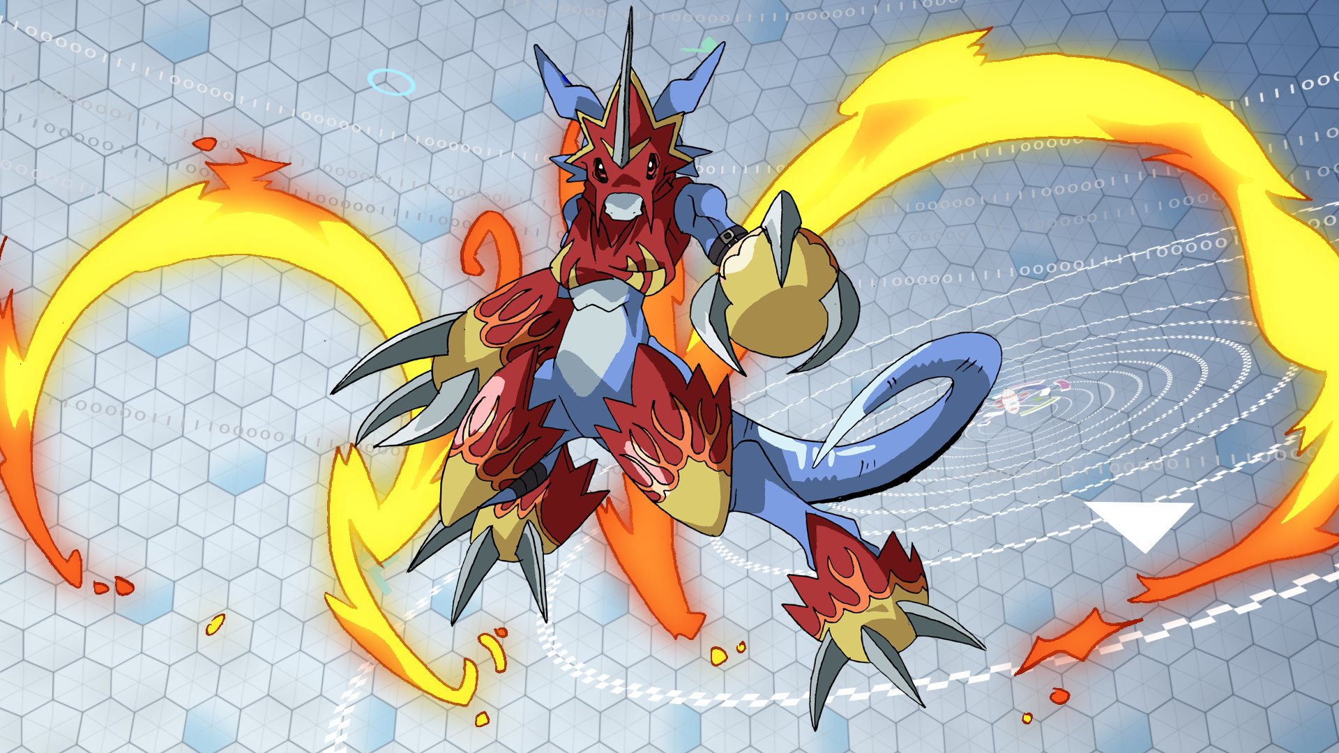 Digimon Flamedramon Wallpaper