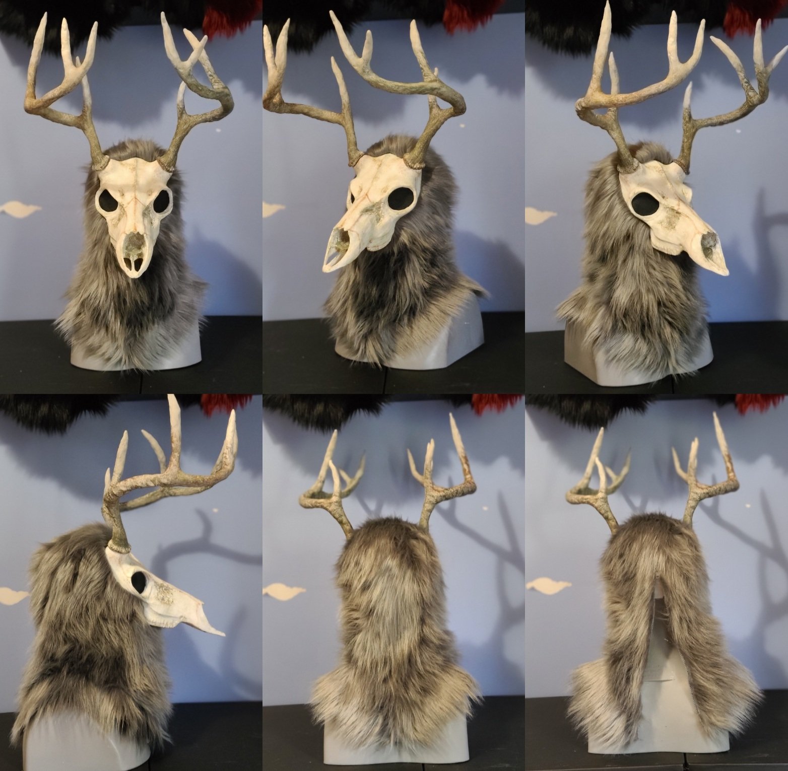Realistic Deer Head Mask