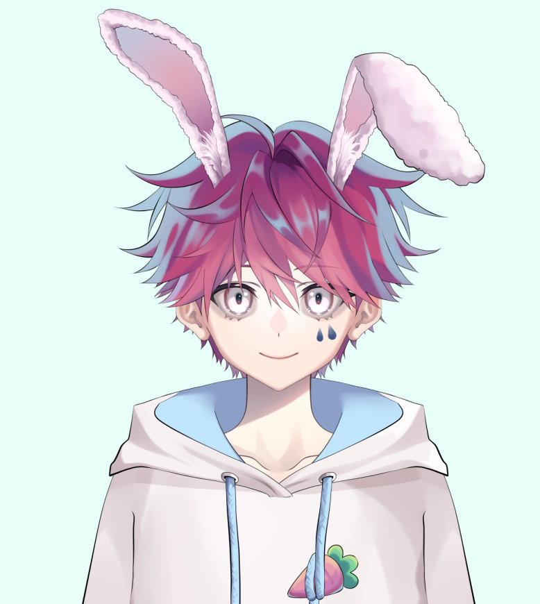Rabbit Anime Boy