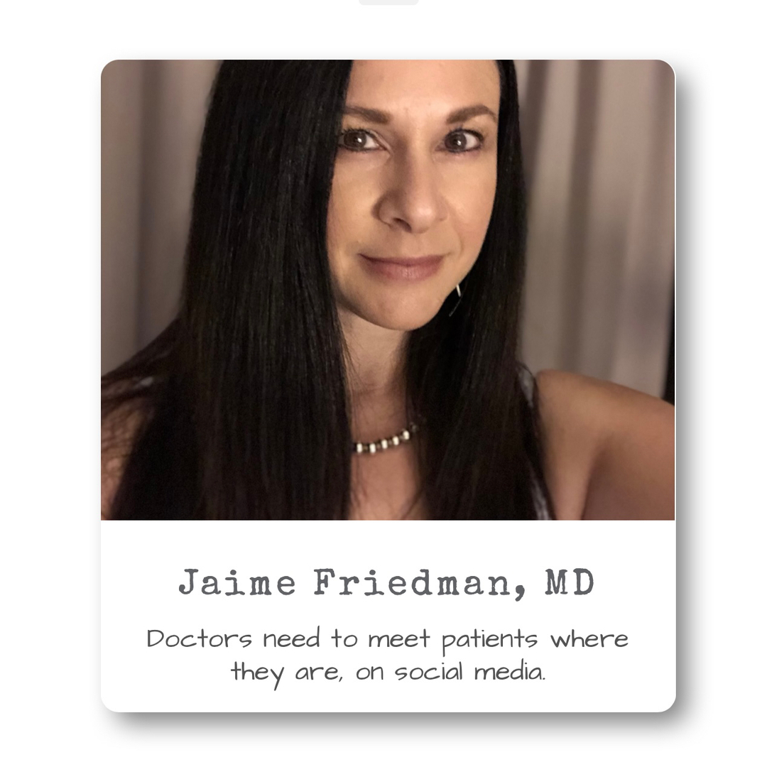 Doctors On Social Media On Twitter Drjaimefriedman Is Latest Somedocs Member To Build A New