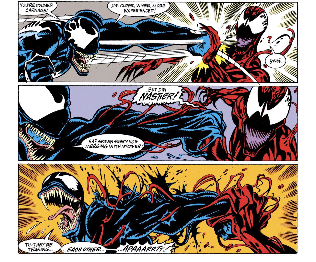 Spiderman Venom Carnage Merge