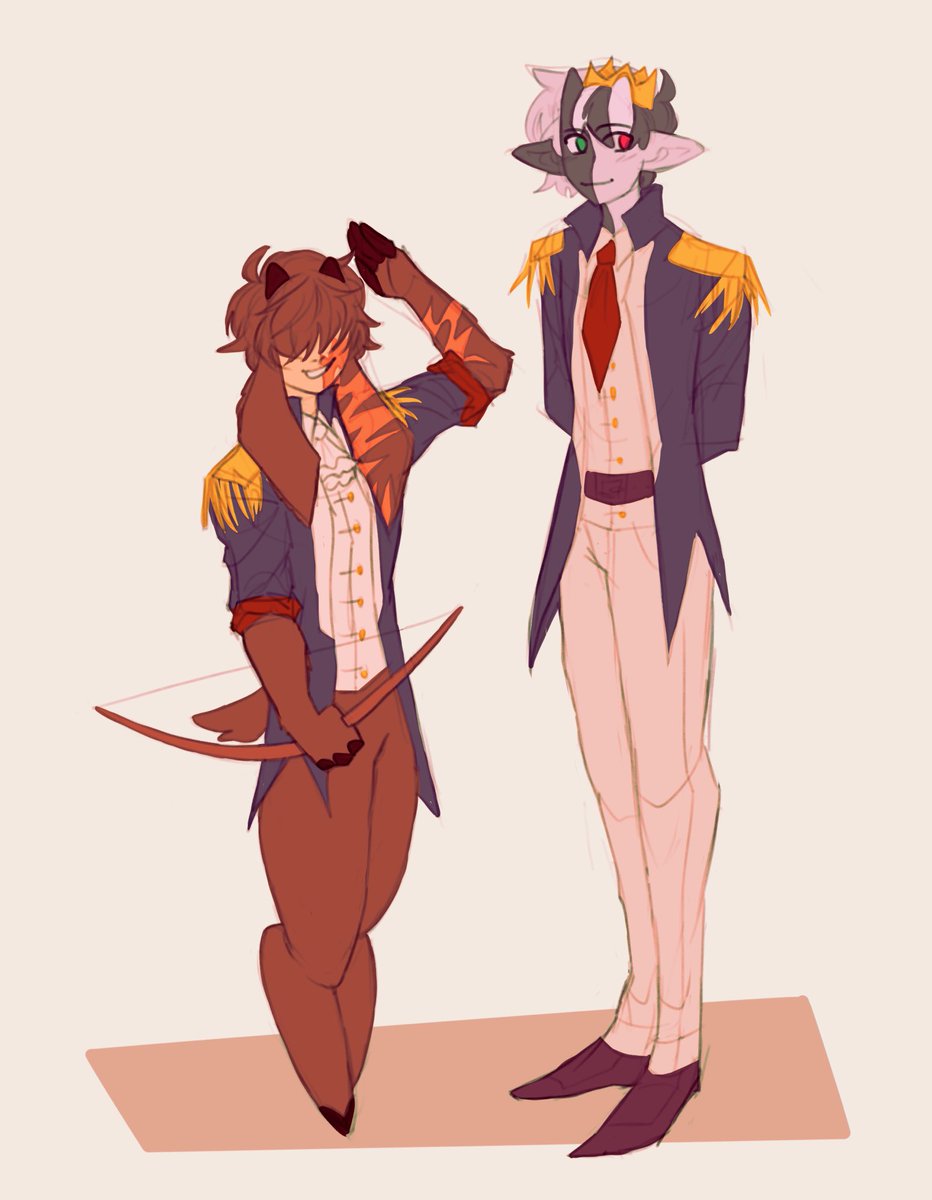 「totally normal beeduo wearing totally no」|Daily Beeduo Doodles ...