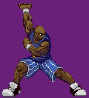 Shaq Fu Sprites
