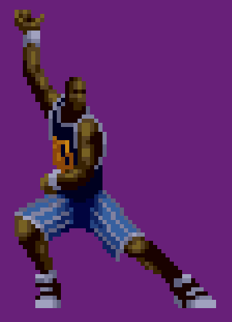 Shaq Fu Sprites