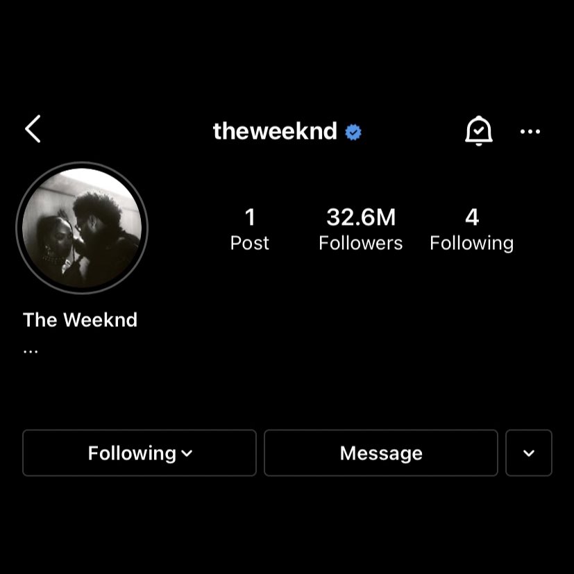 The Weeknd Access on Twitter: "The Weeknd updated profile photo on Instagram. THE DAWN IS COMING ...