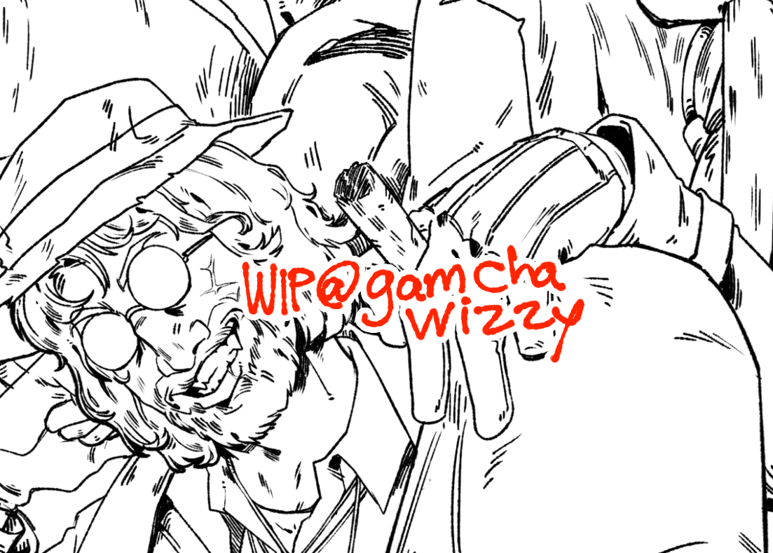 「It's official! I'm a guest artist for He」|Wizzy 🦑🦈𝘭00𝘬𝘪𝘯𝘨 𝘧0𝘳 𝘸0𝘳𝘬 の漫画