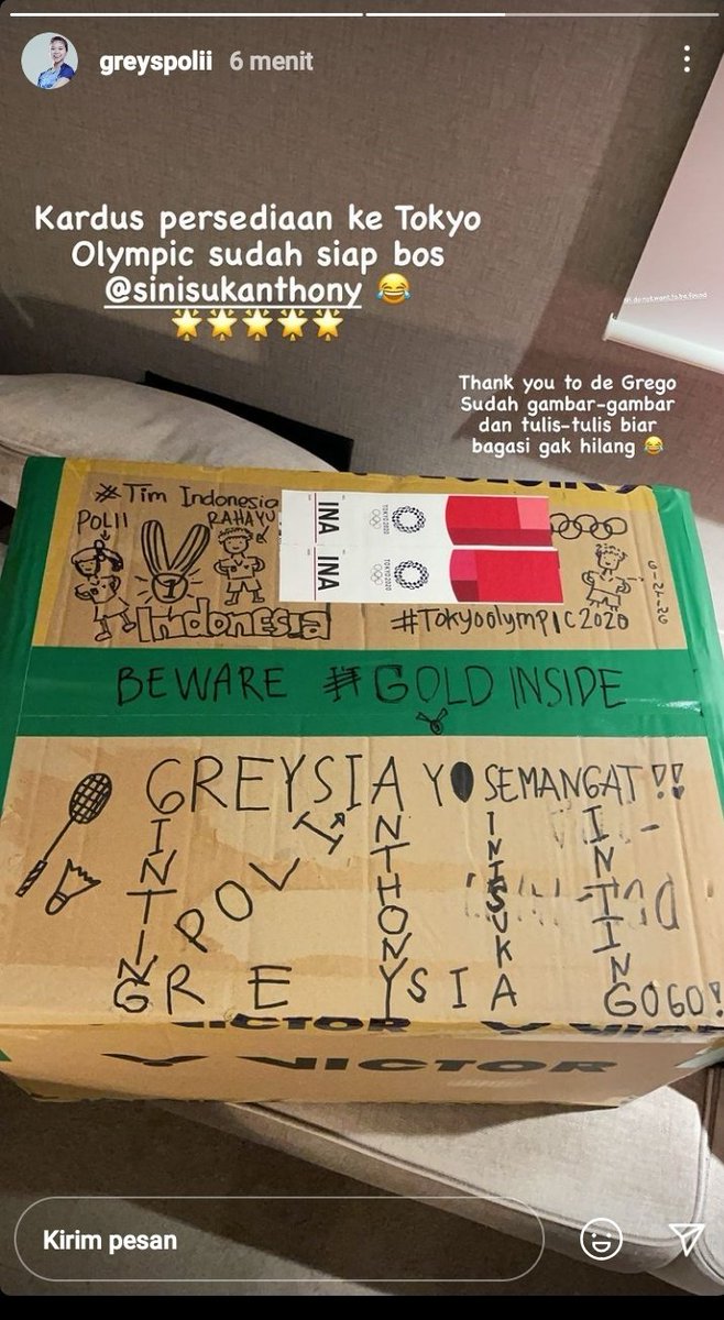 INA on Twitter: "Oret-oretan di kardus yang akhirnya jadi doa dan terwujud @geugouia 🥺😭…