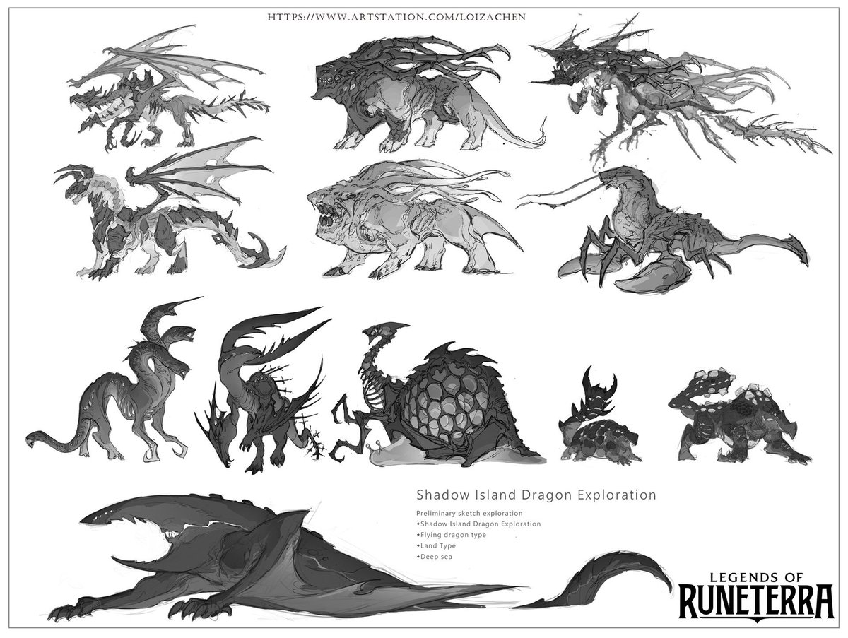 「Invasive Hydra Concept Art by Loiza Chen and Kudos https://t」Spideraxeの漫画