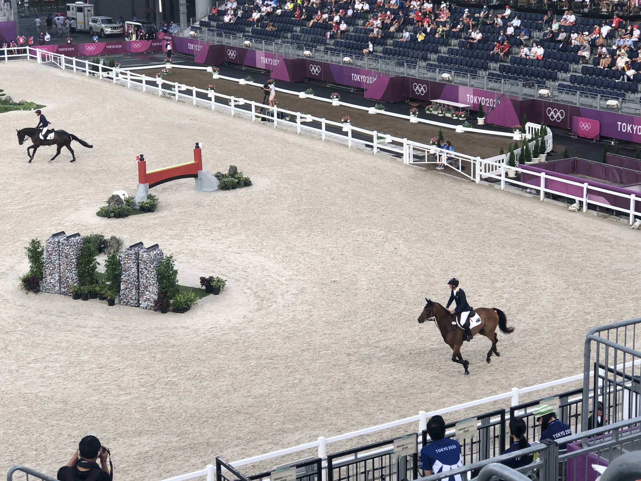 Olympic Horse Jumping Arena