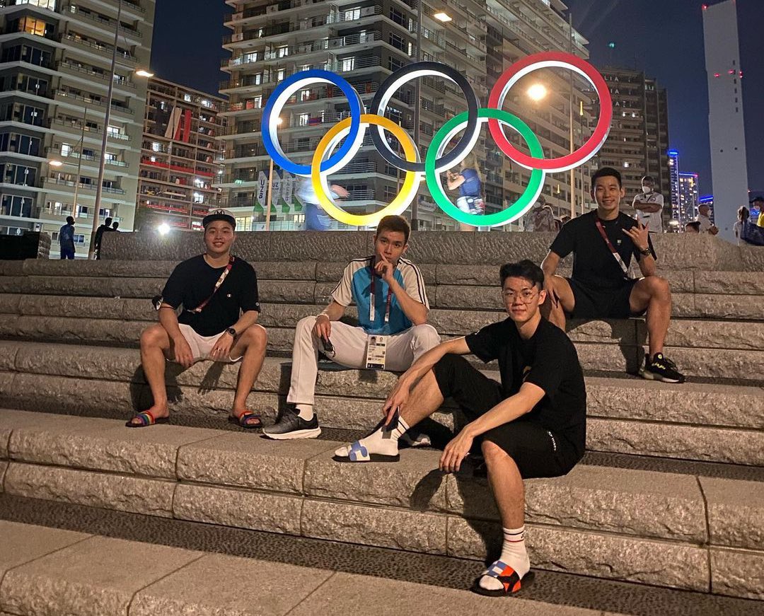 HITZ on Twitter: "Aaron Chia, Soh Wooi Yik, Lee Zii Jia and Chan Peng Soon's last night in Tokyo ...