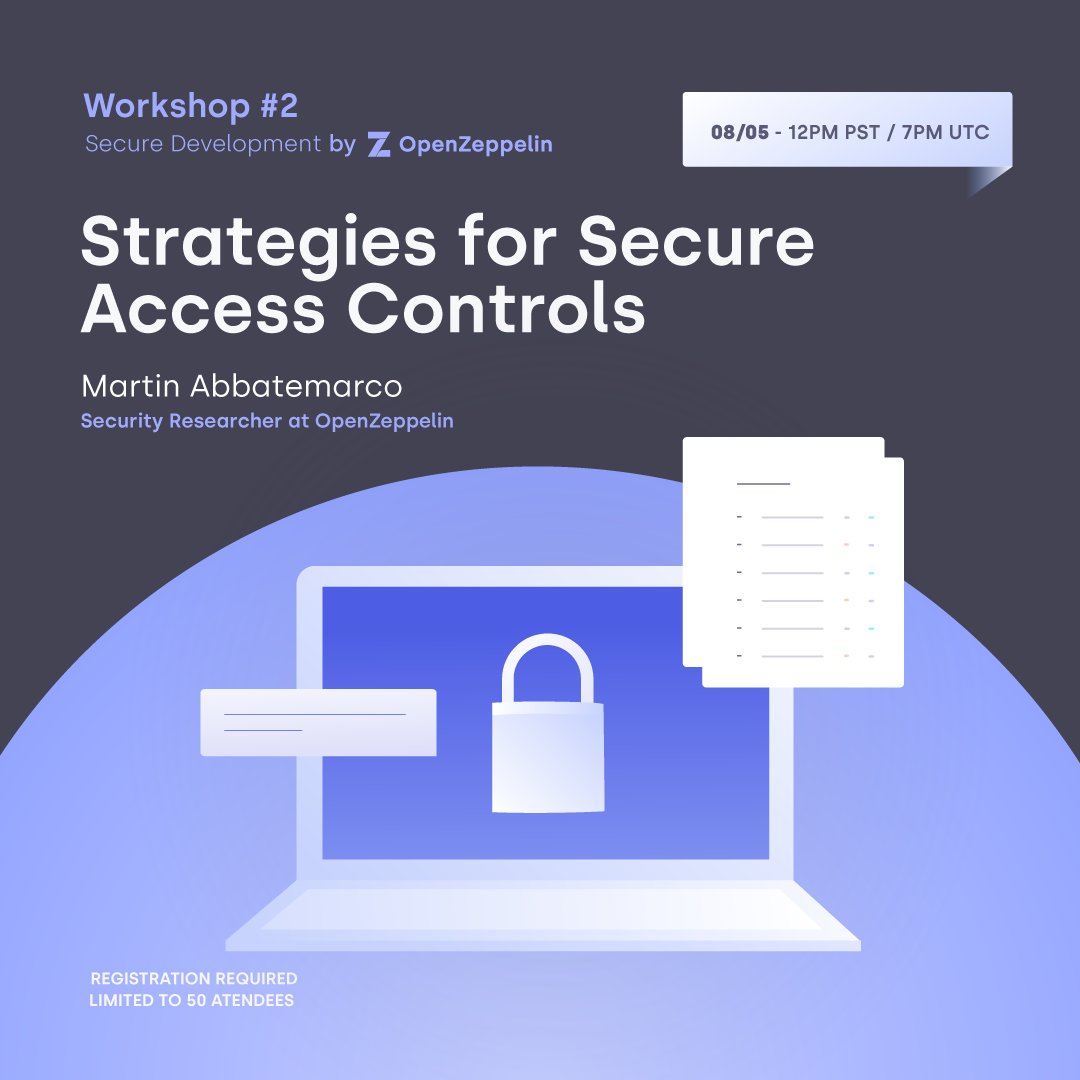 OpenZeppelin on Twitter: "Learn how to implement different levels of permissions in the journey ...