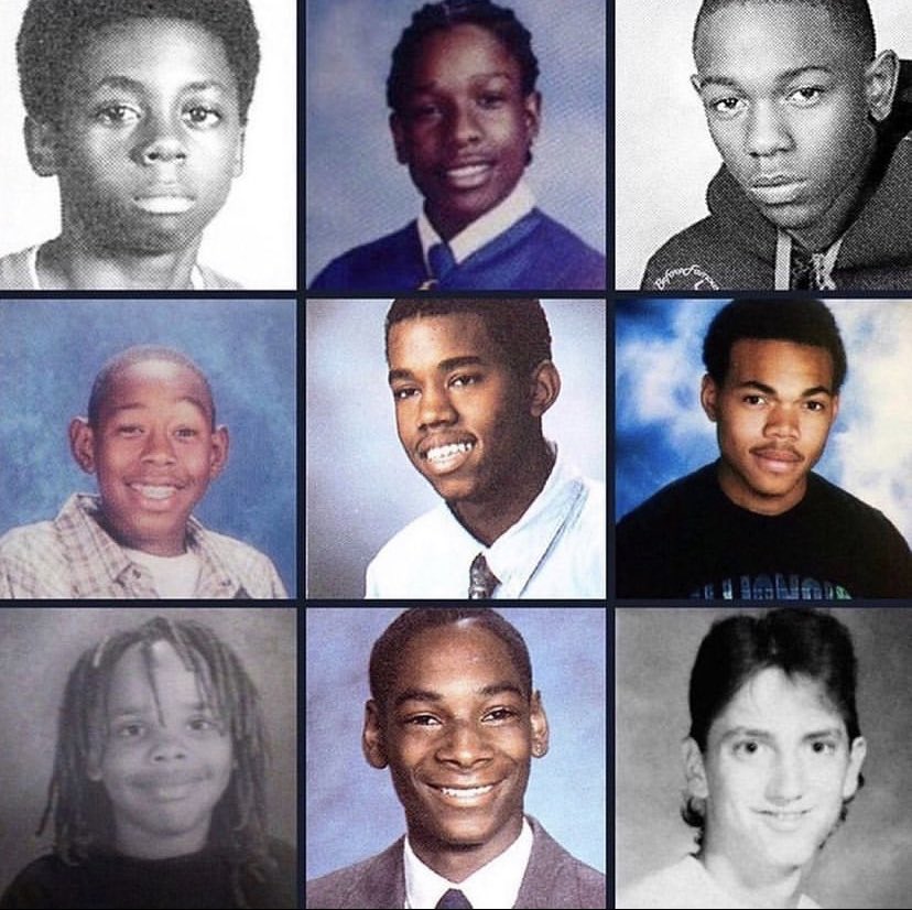 Rapper High School Photos