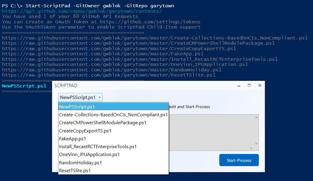 David Segura | MVP on Twitter: "#OSDeploy #OSD 21.8.2.3 Start-ScriptPad Edition The big change ...