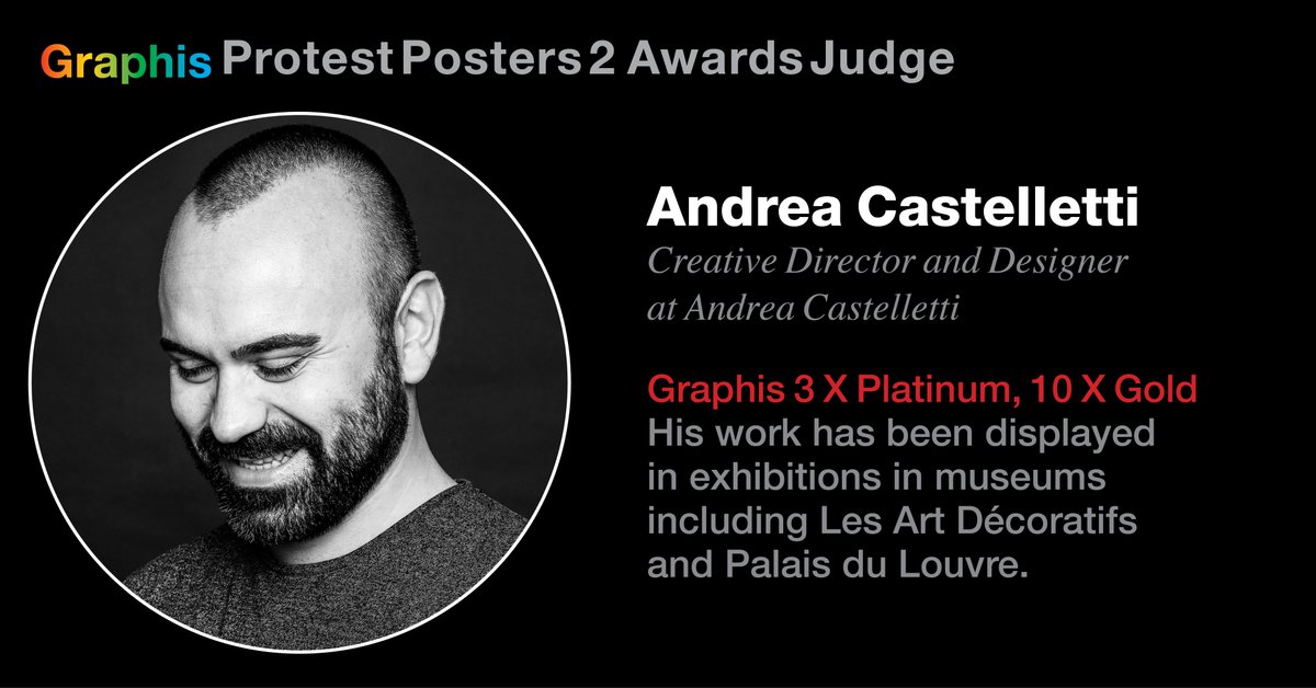 Are you ready to meet our Protest Posters 2 jury? Our first judge is ...