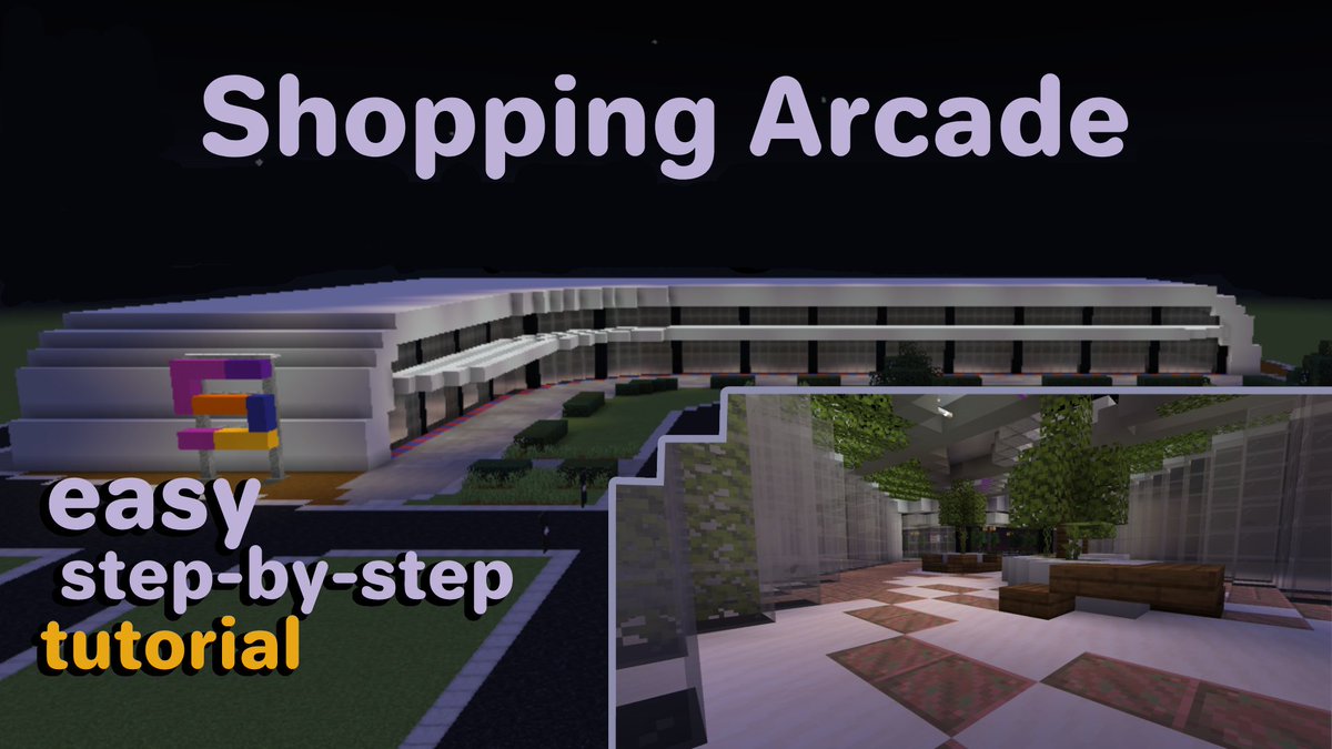 Minecraft Shopping Mall Inside