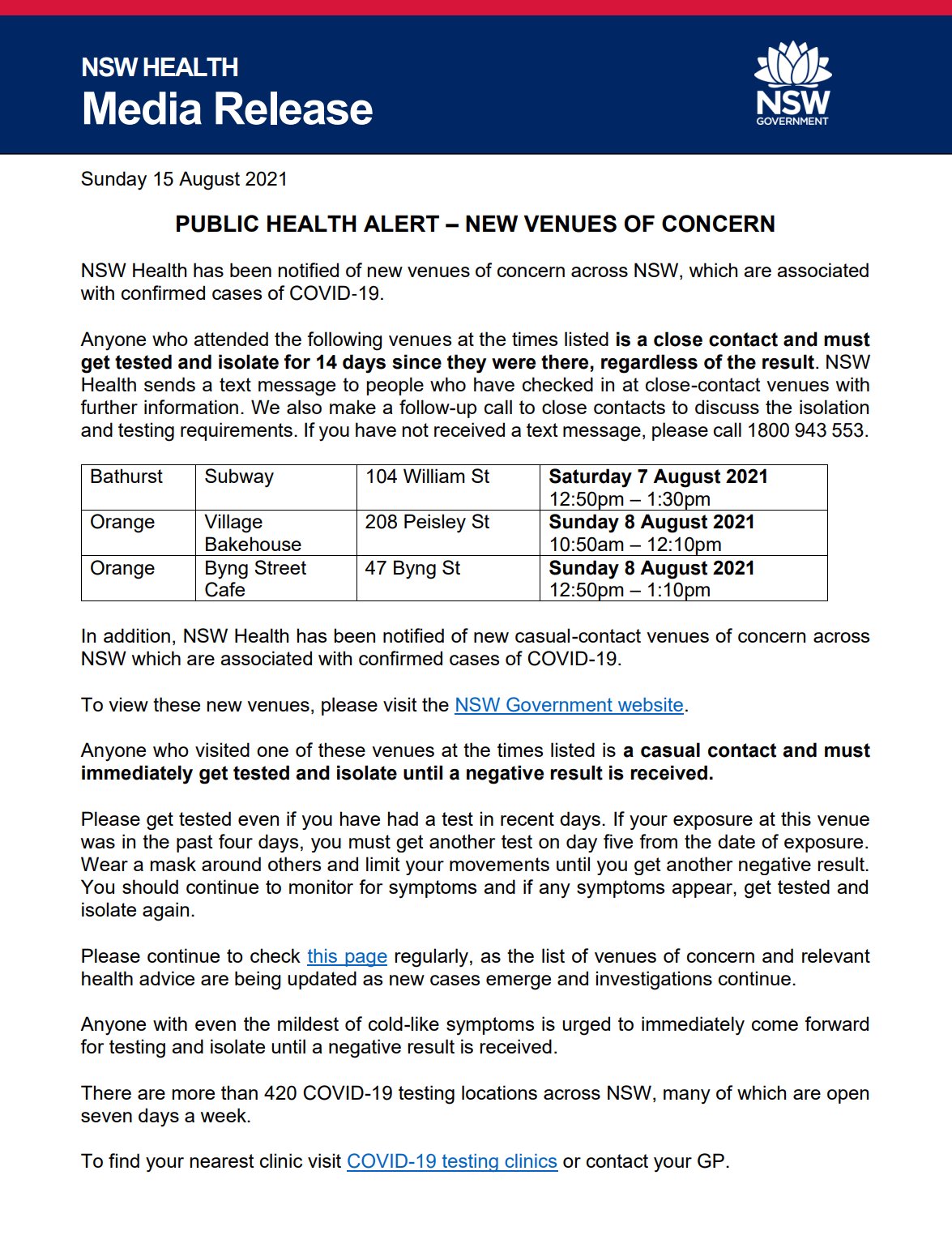 Nsw Health NSW Health Minister Reacts With Snub To Questions From