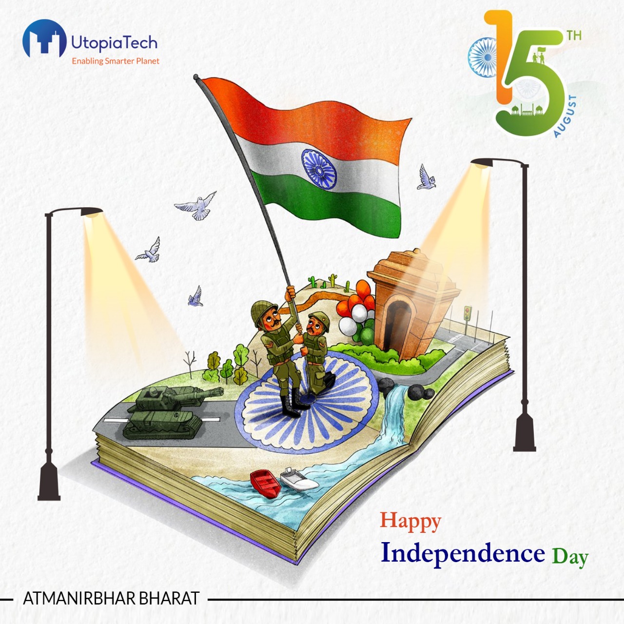UtopiaTech on Twitter: "Team UtopiaTech wishes everyone a very happy independence day ...