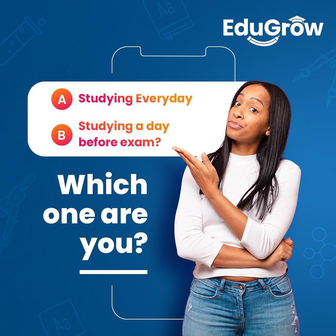 EduGrow Learning on Twitter: "Is the night before your exam spent in panic study or do you ...